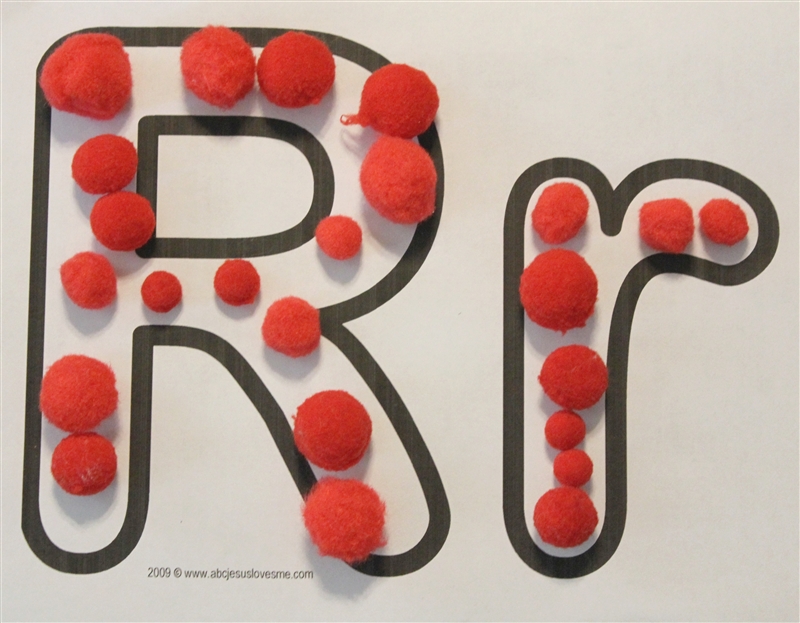 Letter Rr Preschool Activities | ABCJesusLovesMe