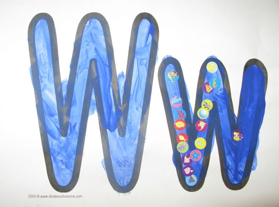 Letter Ww Preschool Activities | ABCJesusLovesMe