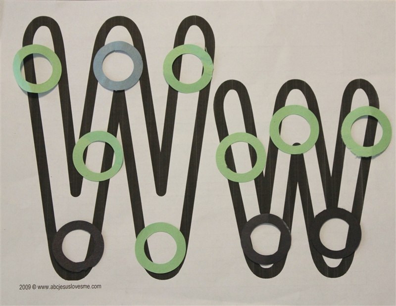 Letter Ww Preschool Activities | ABCJesusLovesMe