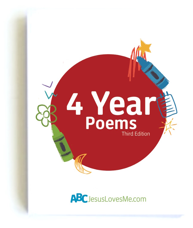 4 Year Memory Verse Packet | ABCJesusLovesMe